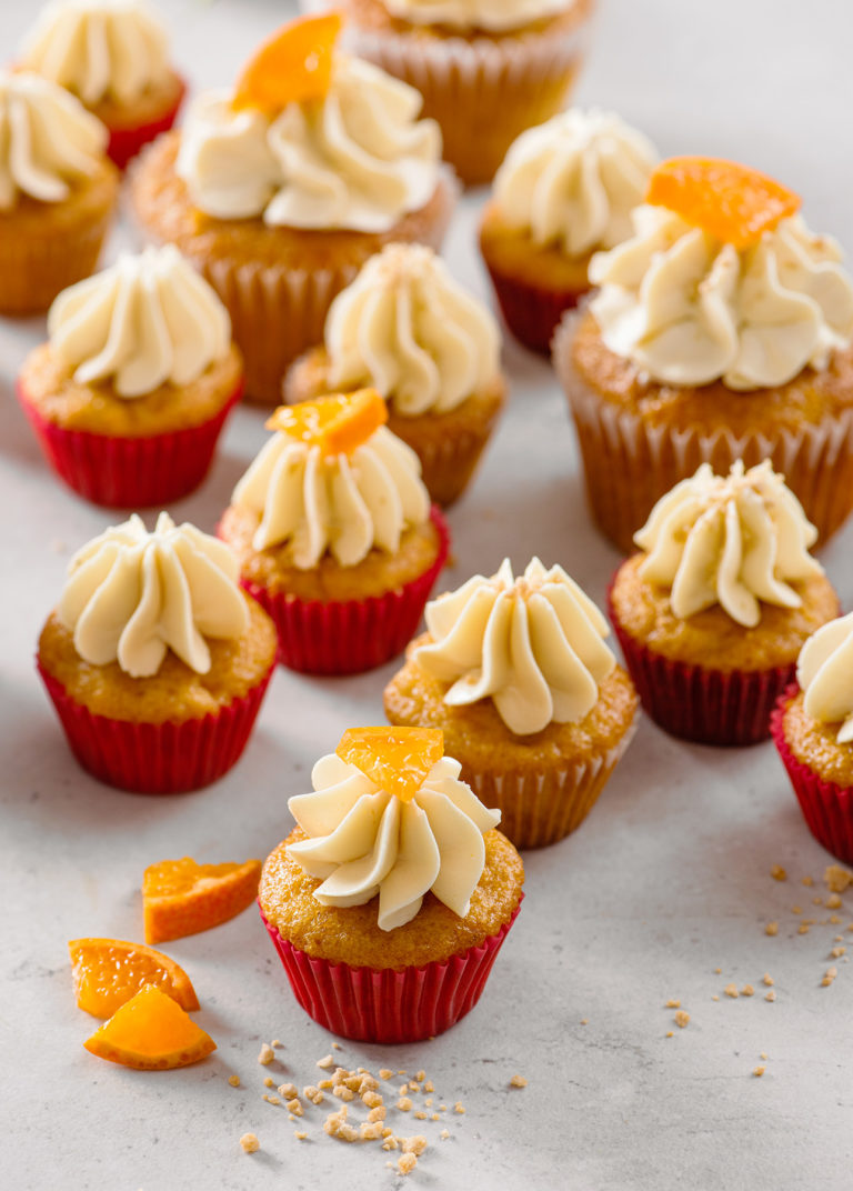 Clementine Squash Cupcakes with Maple Italian Meringue Buttercream ...