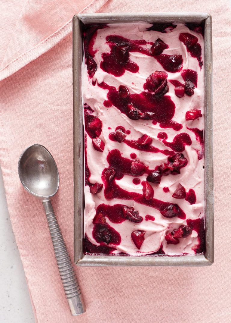 Cherry Gelato - Food Nouveau