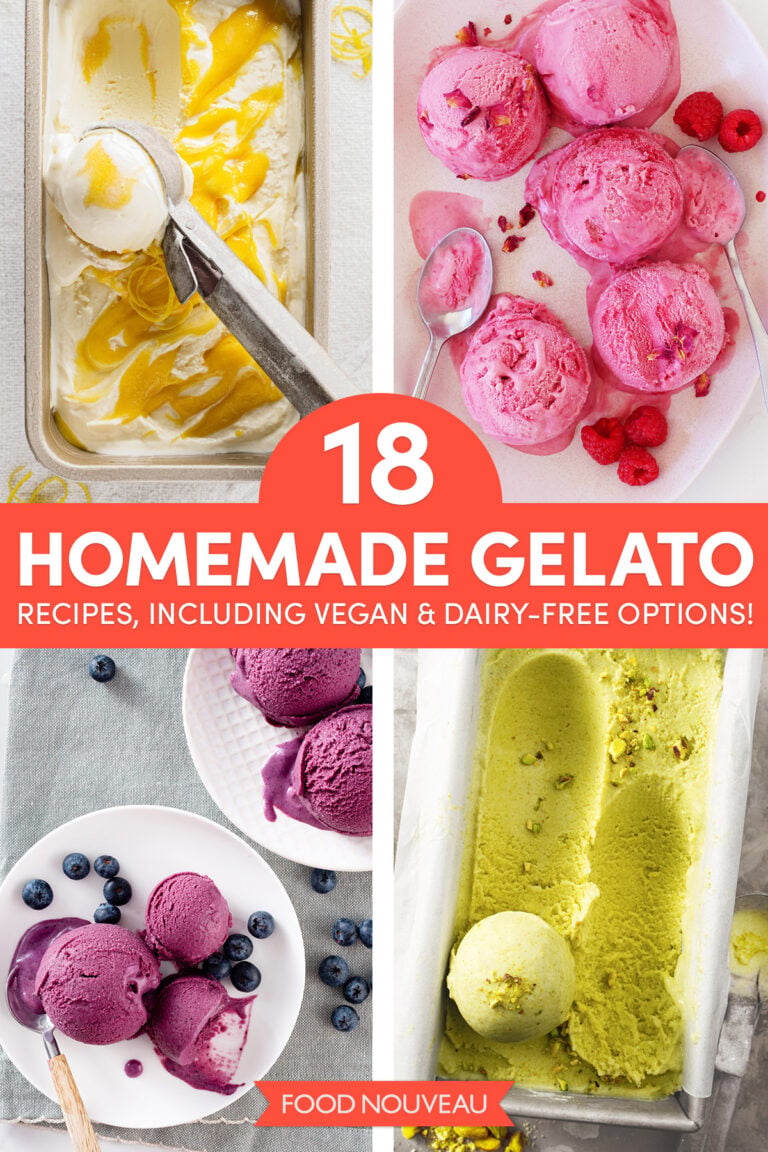 18 Irresistible Homemade Gelato Recipes - Food Nouveau