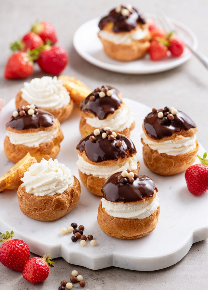 How to Make Classic Cream Puffs - Food Nouveau