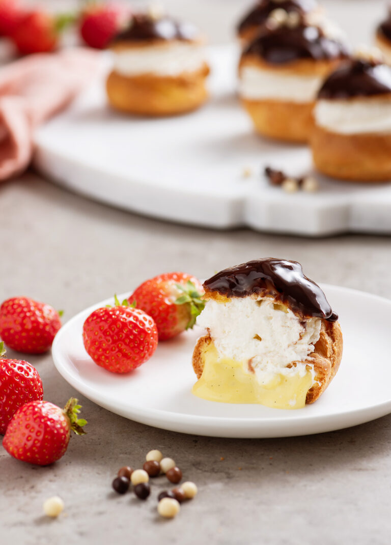 How to Make Classic Cream Puffs - Food Nouveau