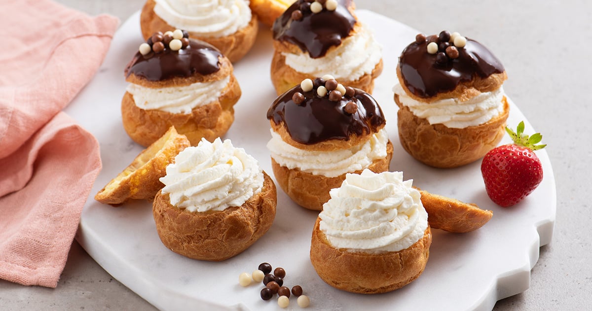 How to Make Classic Cream Puffs - Food Nouveau