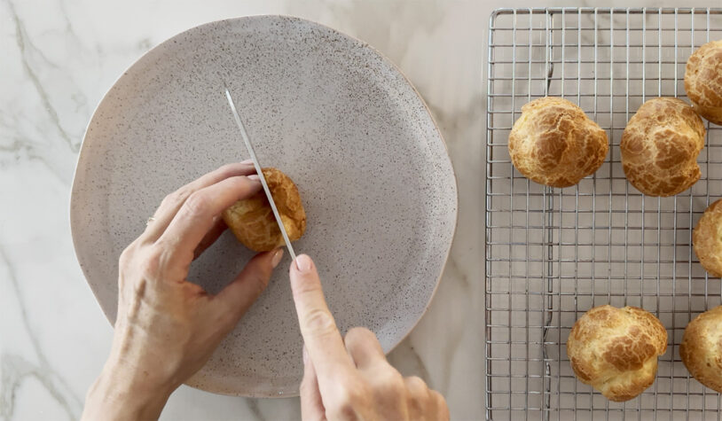 Profiteroles Recipe: A Step-by-Step Guide (VIDEO) - Food Nouveau